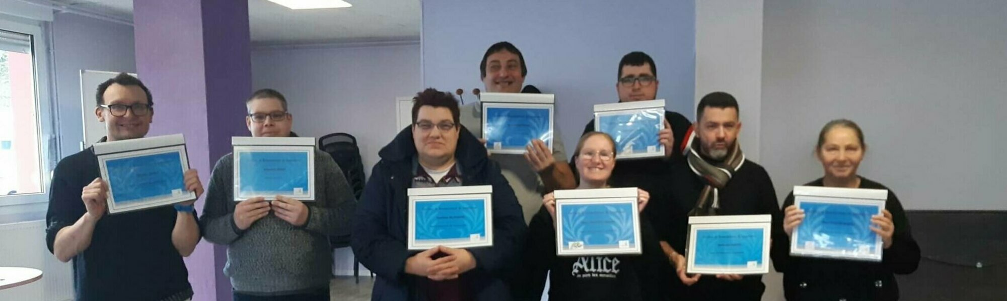 Diplômes RAE - 3 travailleurs de l’ESAT FLOREBOIS certifiés - FMS ...